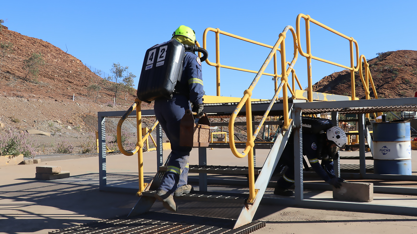 Celebrating our multicultural Mines Rescue team