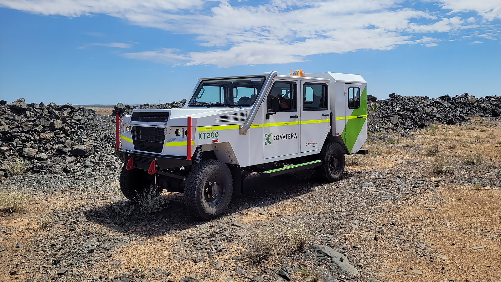 Kovatera trial for our underground light vehicle fleet